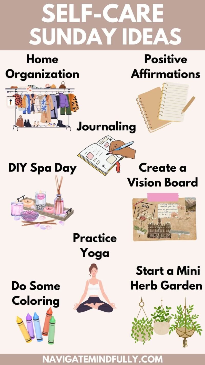 Self-Care Sunday: 30 Ideas for a Relaxing and Refreshing Day