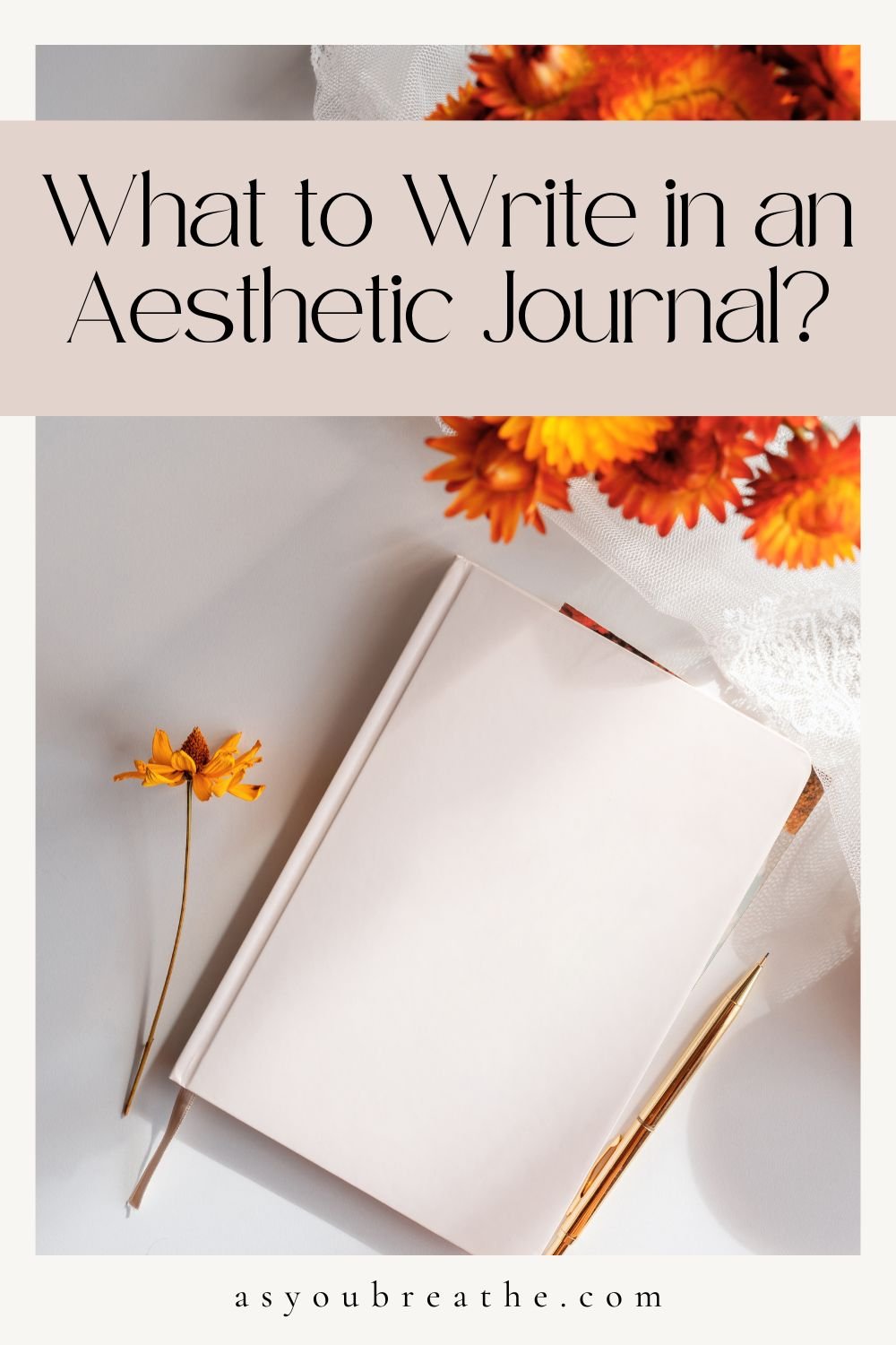 Aesthetic Journaling Ideas: What to Write in an Aesthetic Journal