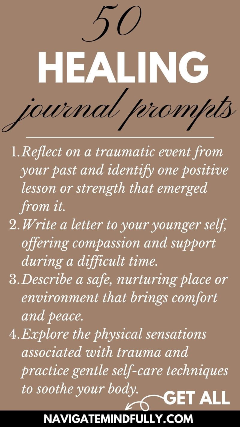 50 Journal Prompts for Healing Trauma