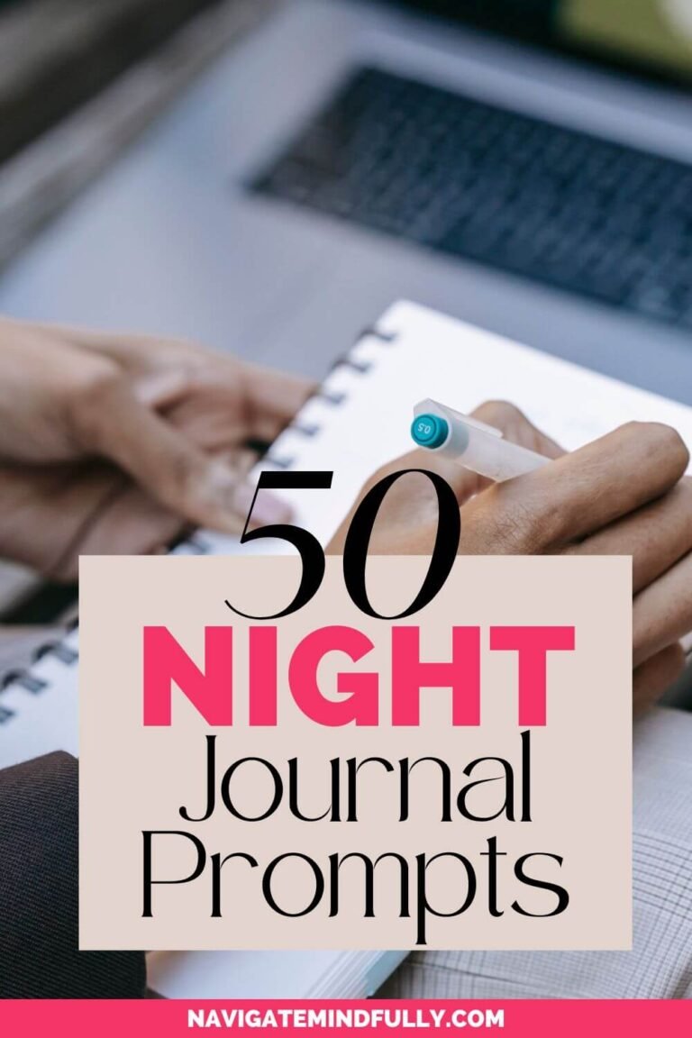50 Night Journal Prompts for Better Sleep