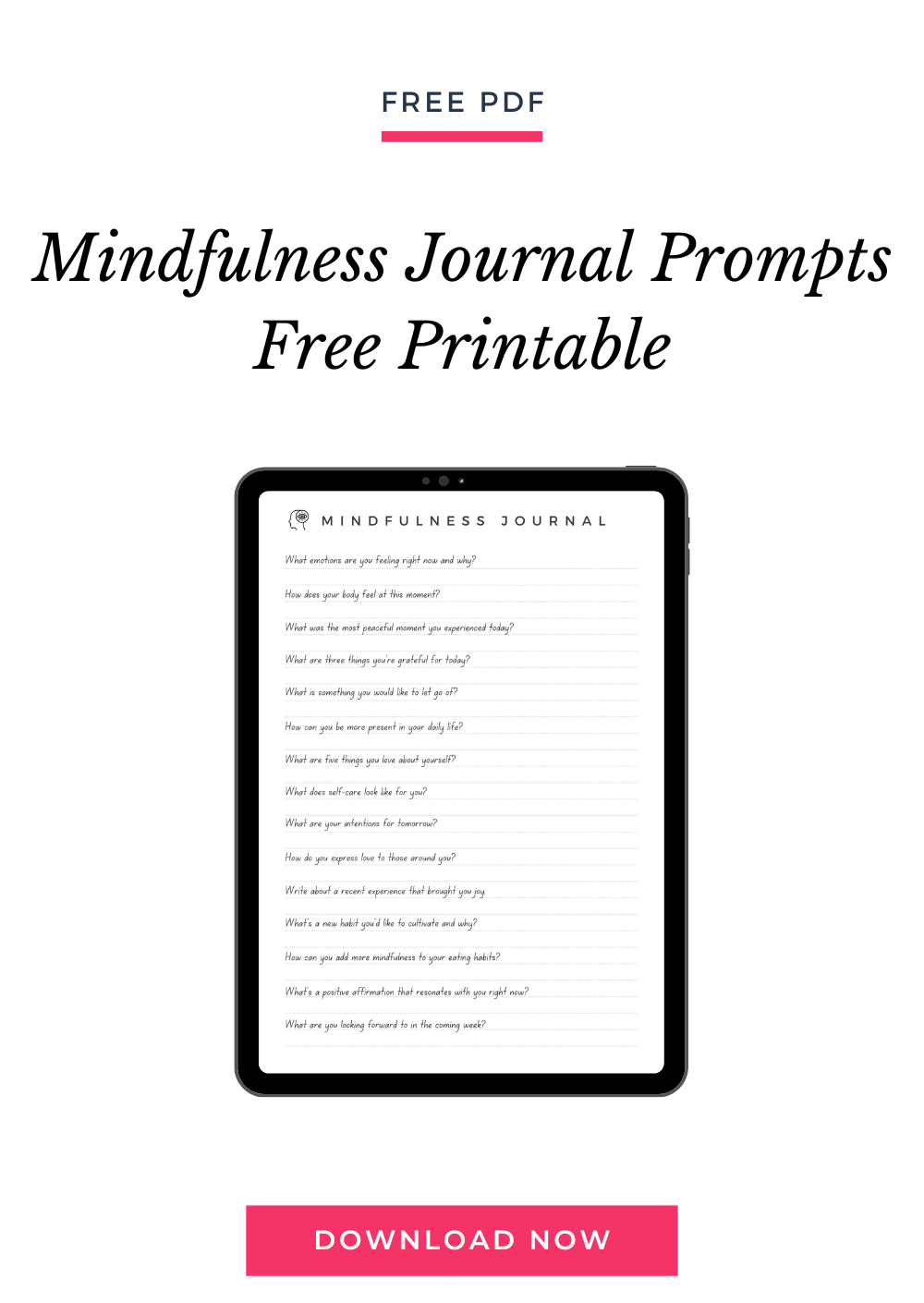 45 Mindfulness Journal Prompts for Adults