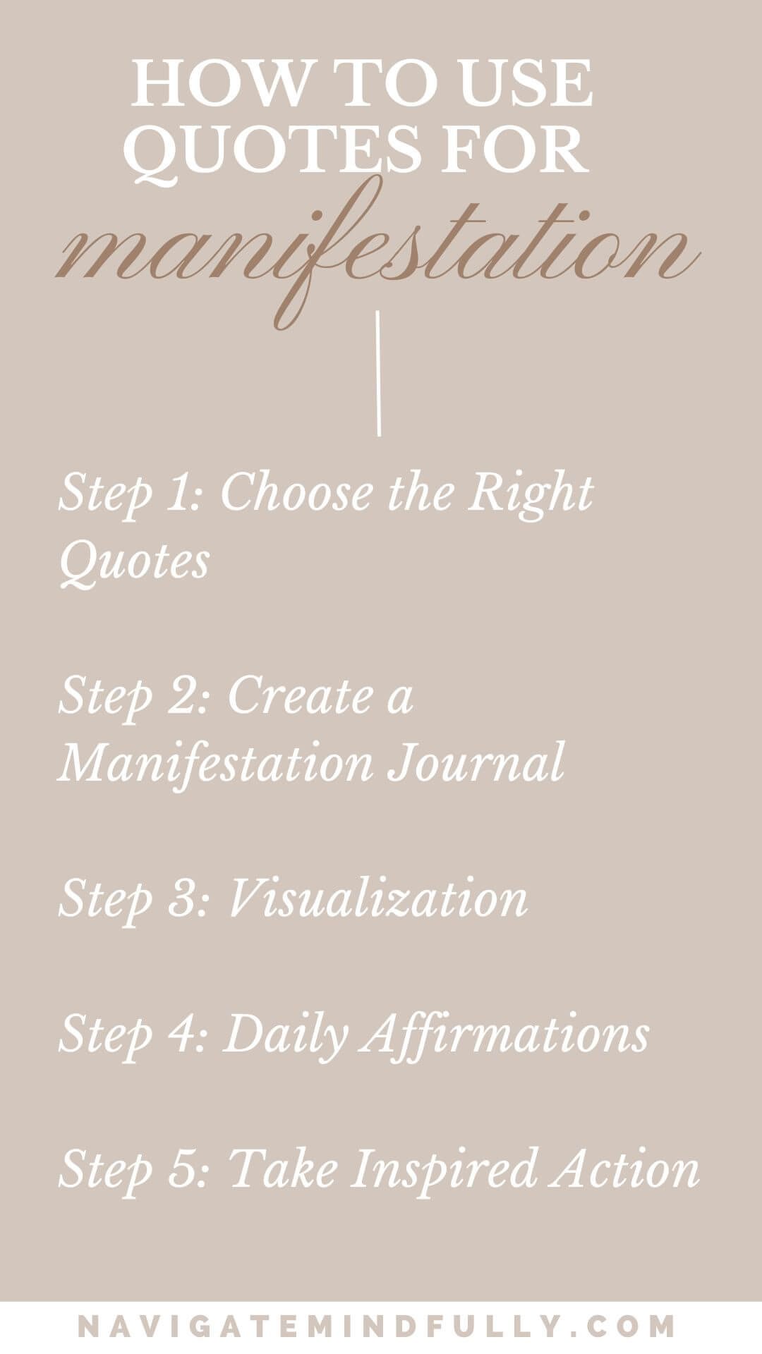 65 Manifestation Quotes to Attract Your Dreams & Goals
