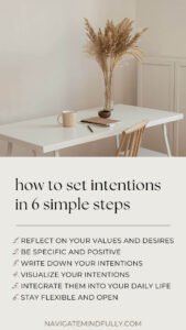 How to Set Intentions in 6 Simple Steps