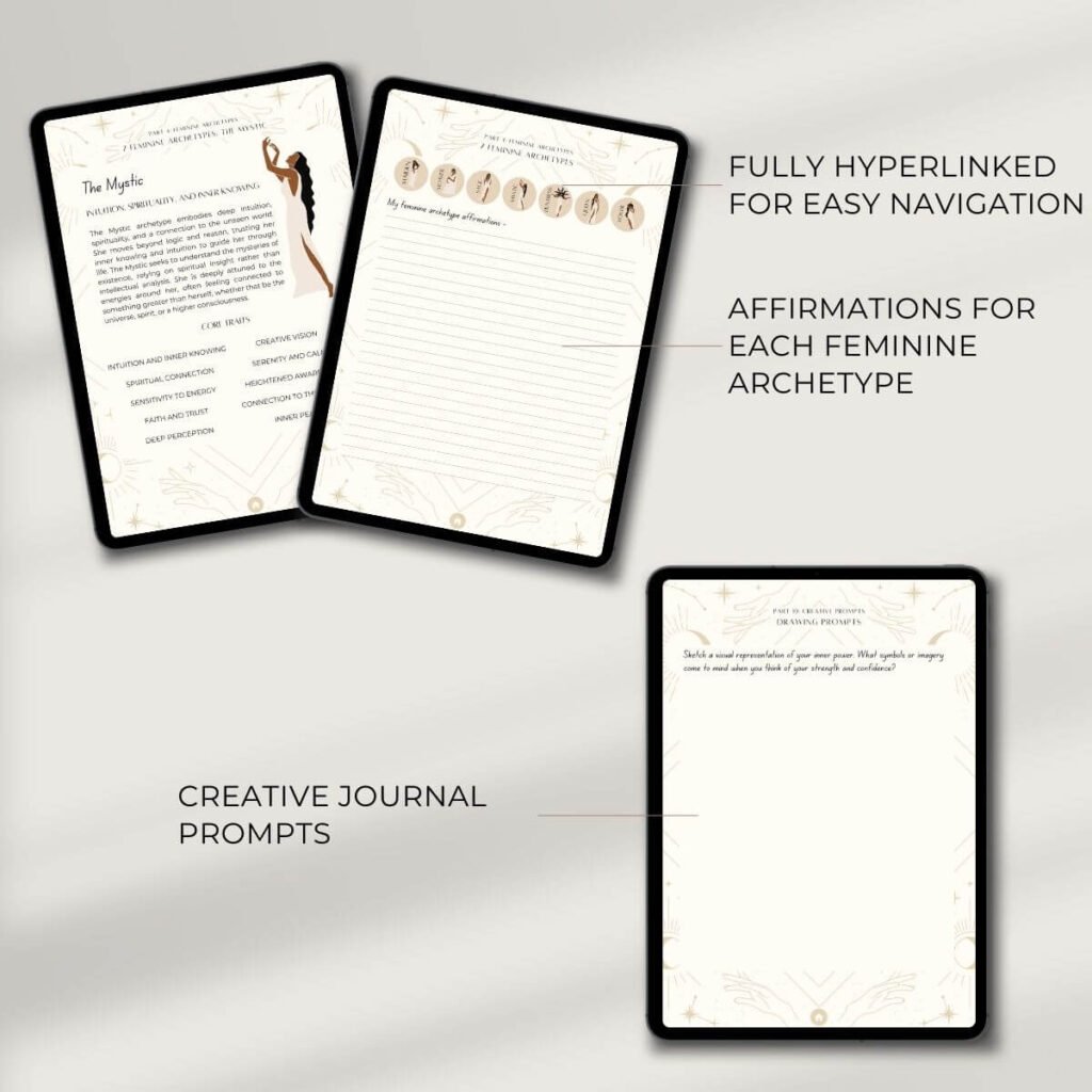 Digital Dark Feminine Energy Journal